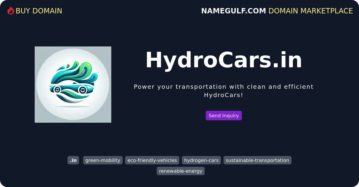 Buy HydroCars.in – The Future of Sustainable Vehicles
